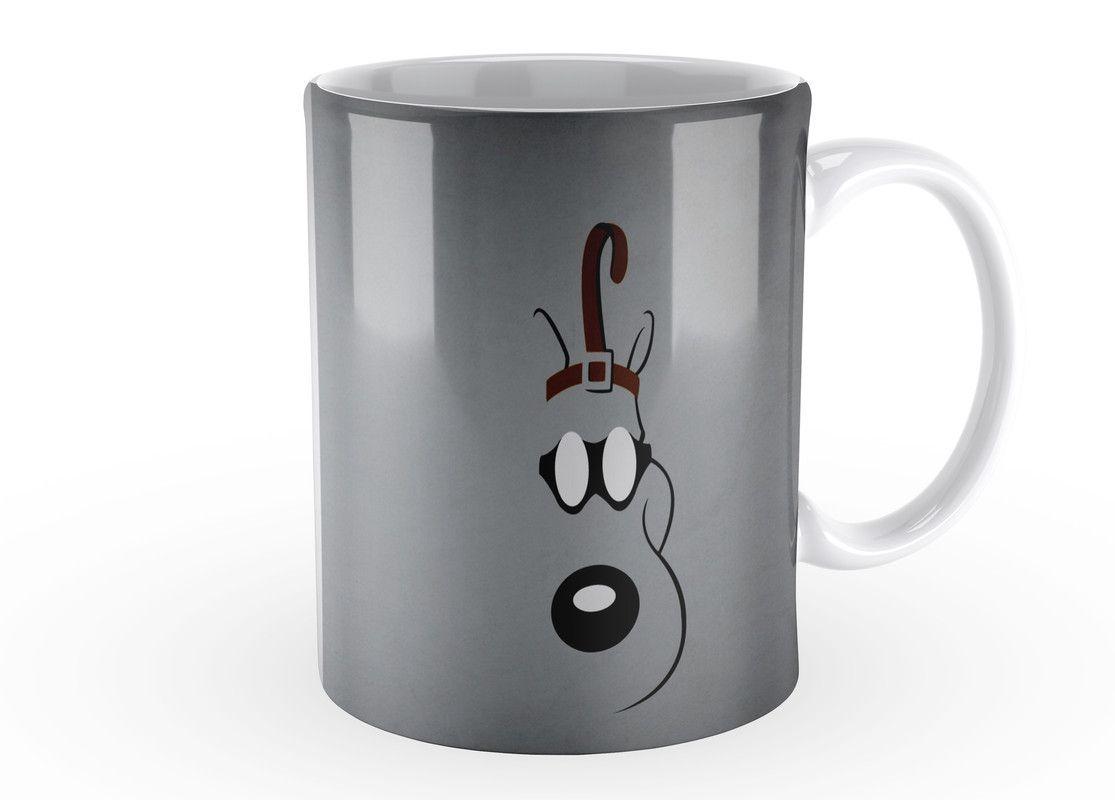 Caneca Doug Funnie Homem Codorna Interior e Alça Branca - Imperial ...