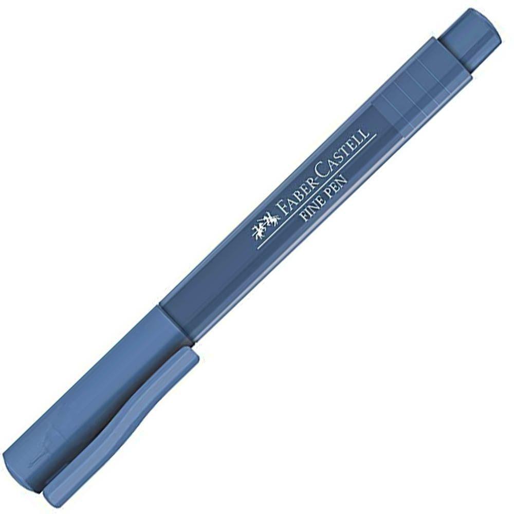 Caneta Fine Pen 0.4 Azul Royal Faber Castell - Caneta - Magazine Luiza
