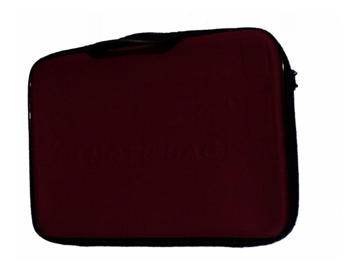Capa Case Maleta Para Notebook De Até 15,6 Polegadas Vinho - Notebag ...