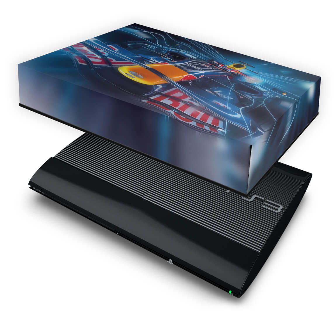 Capa Compatível PS3 Super Slim Anti Poeira - Formula 1 - Pop Arte Skins ...