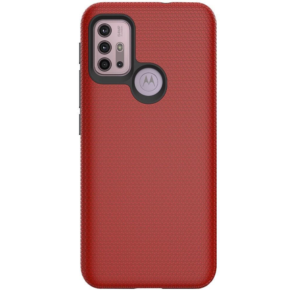 Capa Protetora Antiqueda Y-Cover Triangle Vermelho Motorola Moto G30 ...