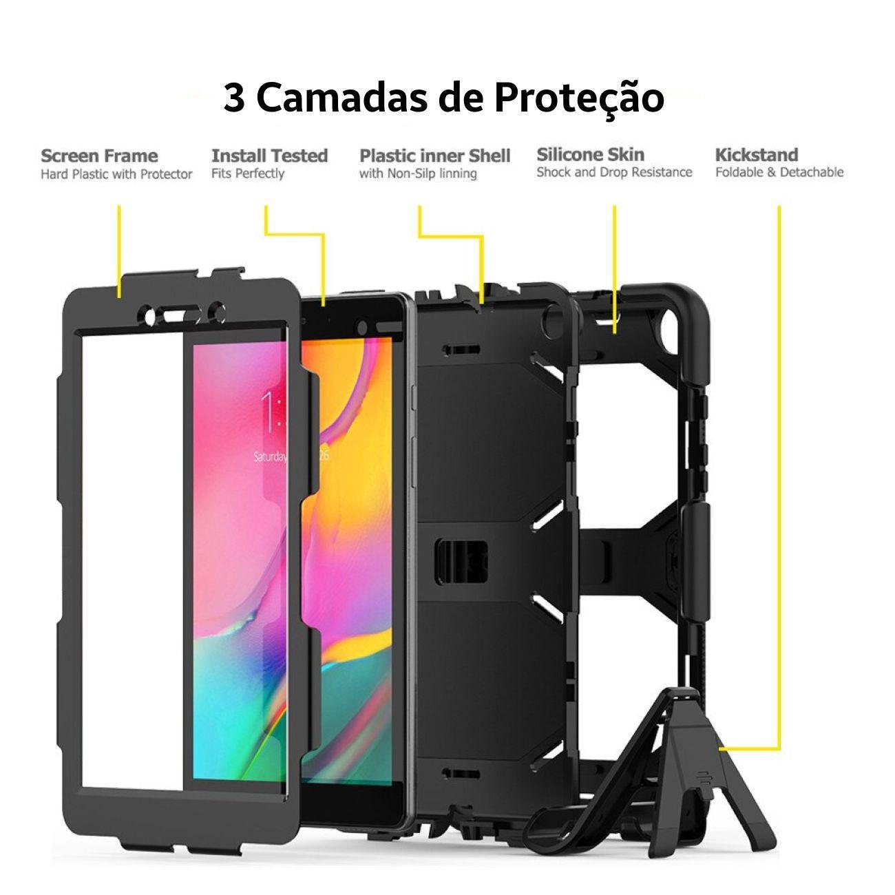 Capa Survivor Tablet Samsung Galaxy Tab A 8” (2019) SM- T290 / T295 ...