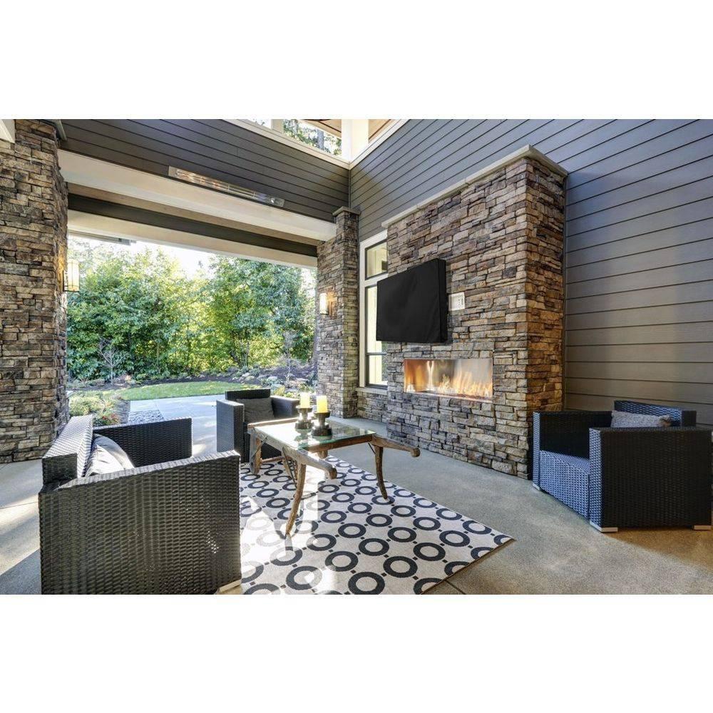 Capa TV Led Lcd 46 47 48 Polegadas Abertura Traseira Preta - VIP CAPAS ...