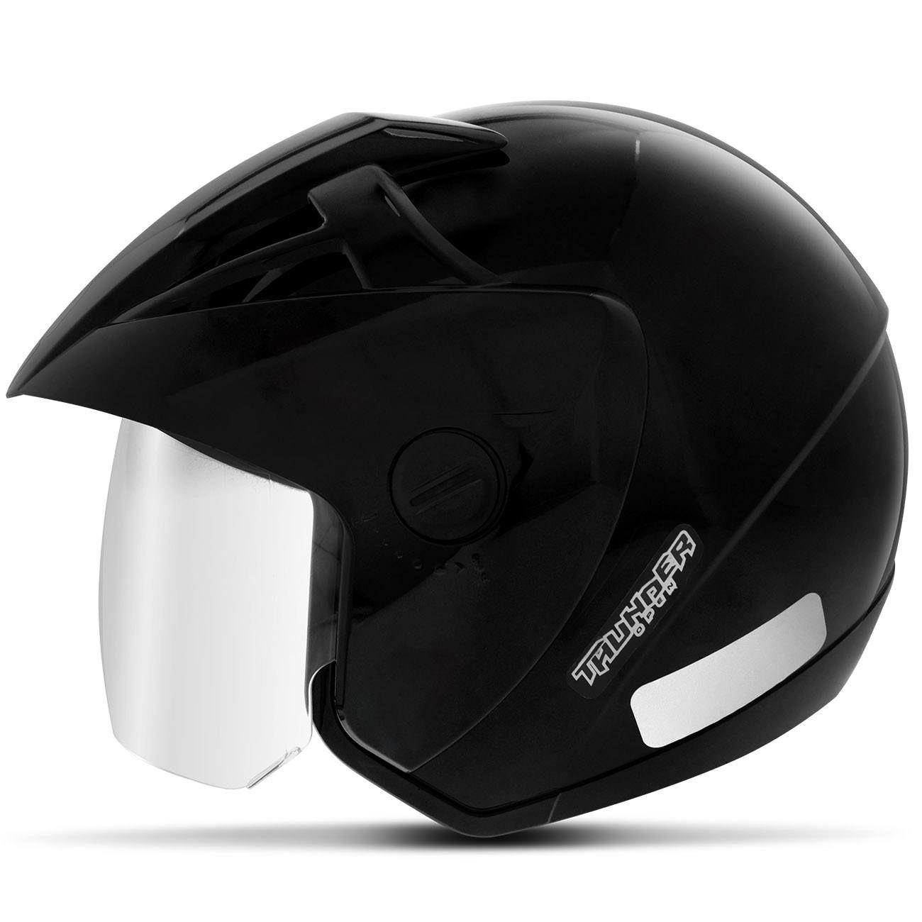 Capacete Aberto EBF Thunder Open Solid Preto - Ebf capacetes ... Capacete Aberto EBF Thunder Open Solid Preto - Ebf capacetes ...