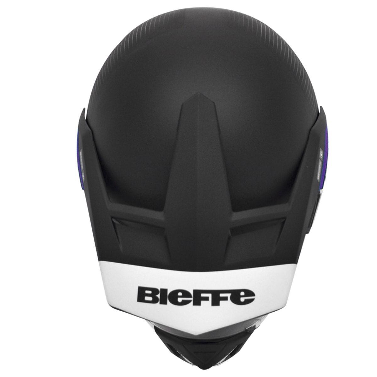 Capacete Bieffe 3 Sport Stato Preto Fosco e Azul Tamanho:58 - Capacetes ...