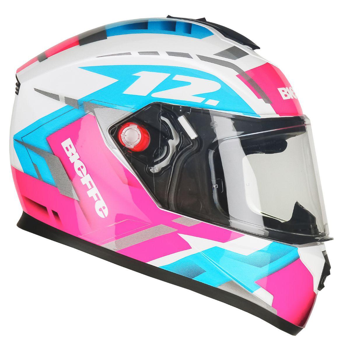 Capacete Bieffe B12 Masculino Feminino Lançamento Esportivo - Capacetes ...