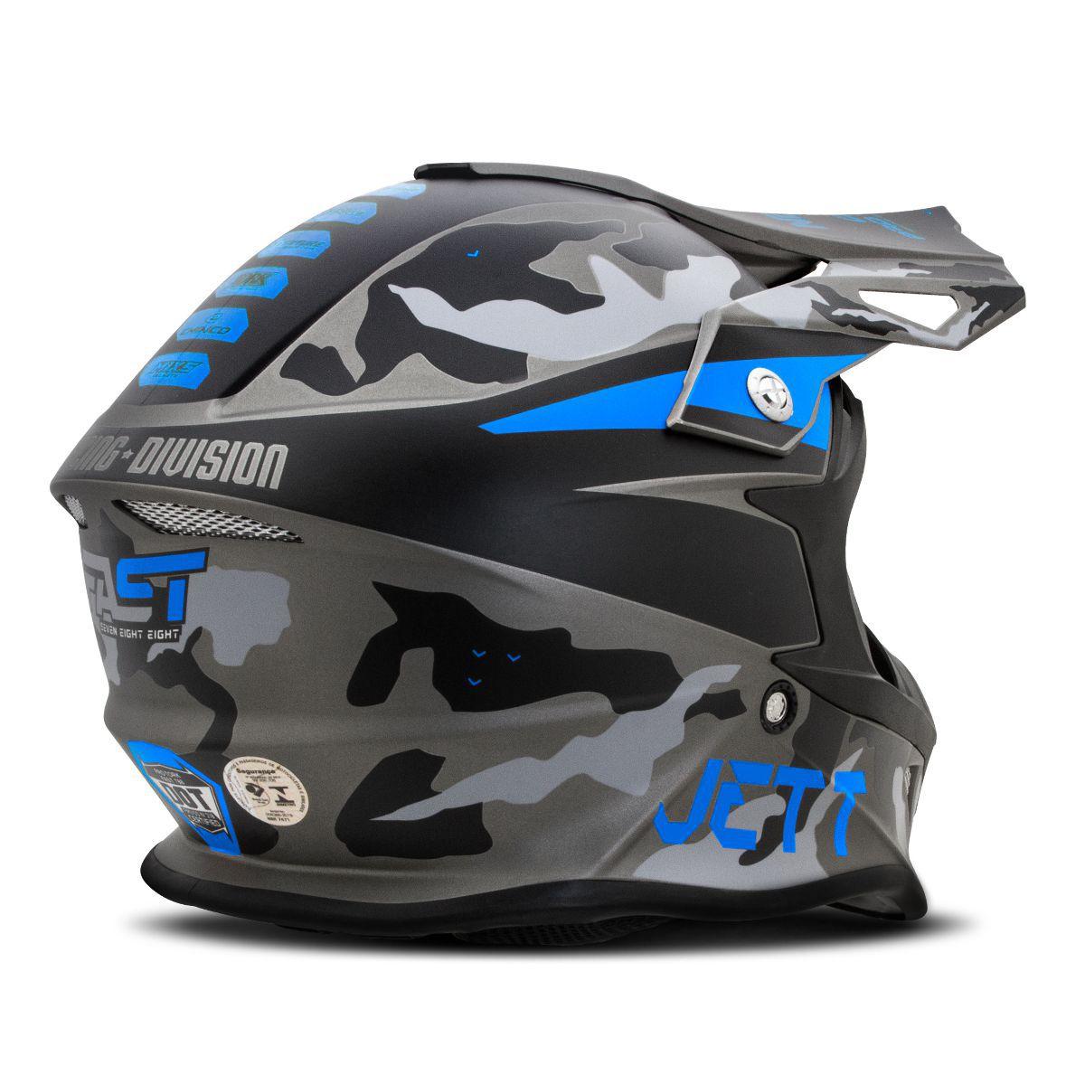 Capacete Cross Jett Fast Factory Edition 3 - Capacetes de Moto ...