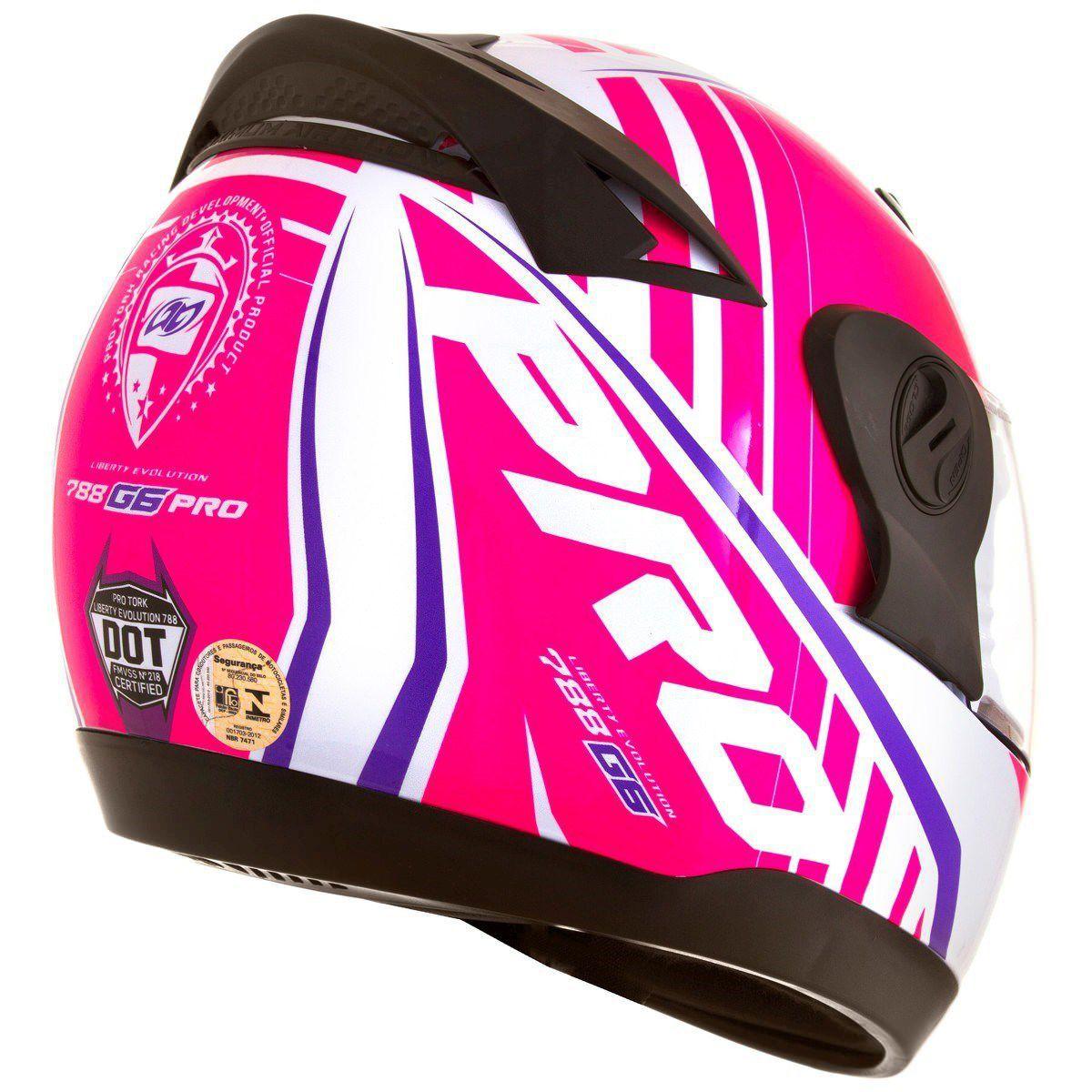 Capacete Fechado Feminino Masculino Evolution 788 G6 Pro Colors Pro ...