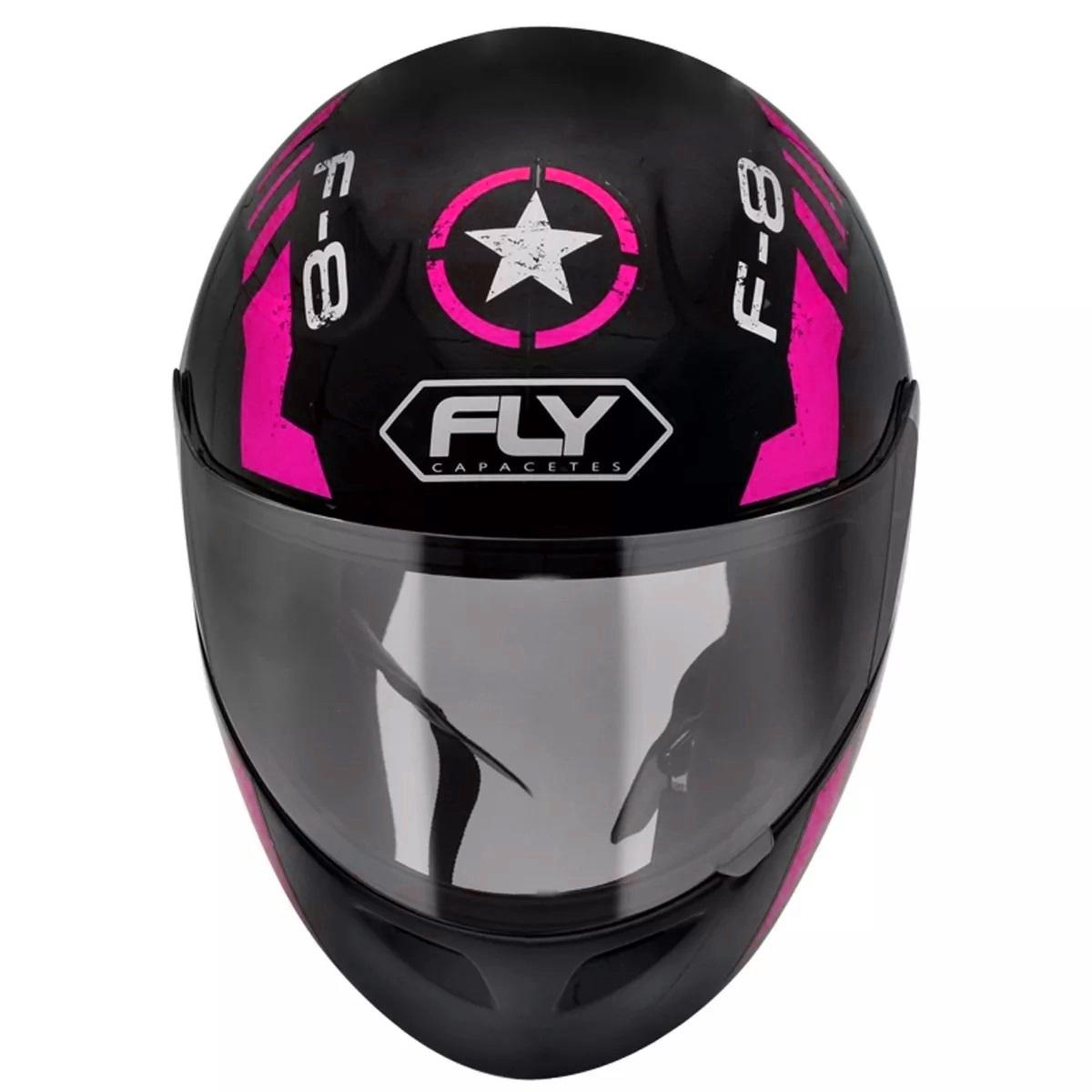 Capacete Fly F-8 Combat Preto e Rosa Tamanho:56 - Capacetes - Magazine ...