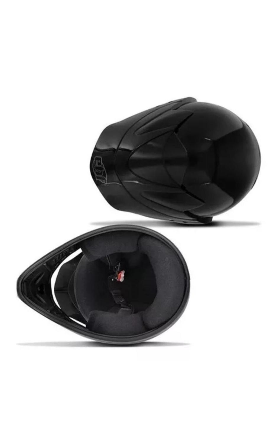 Capacete Masculino Cross Trilha Ebf Motard Solid Brilhante - Capacetes ...