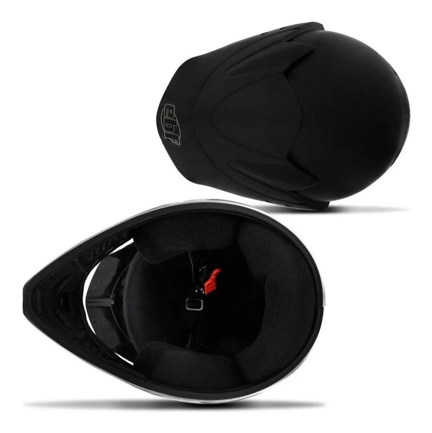 Capacete Masculino Cross Trilha Ebf Motard Solid Fosco - Capacetes de ...