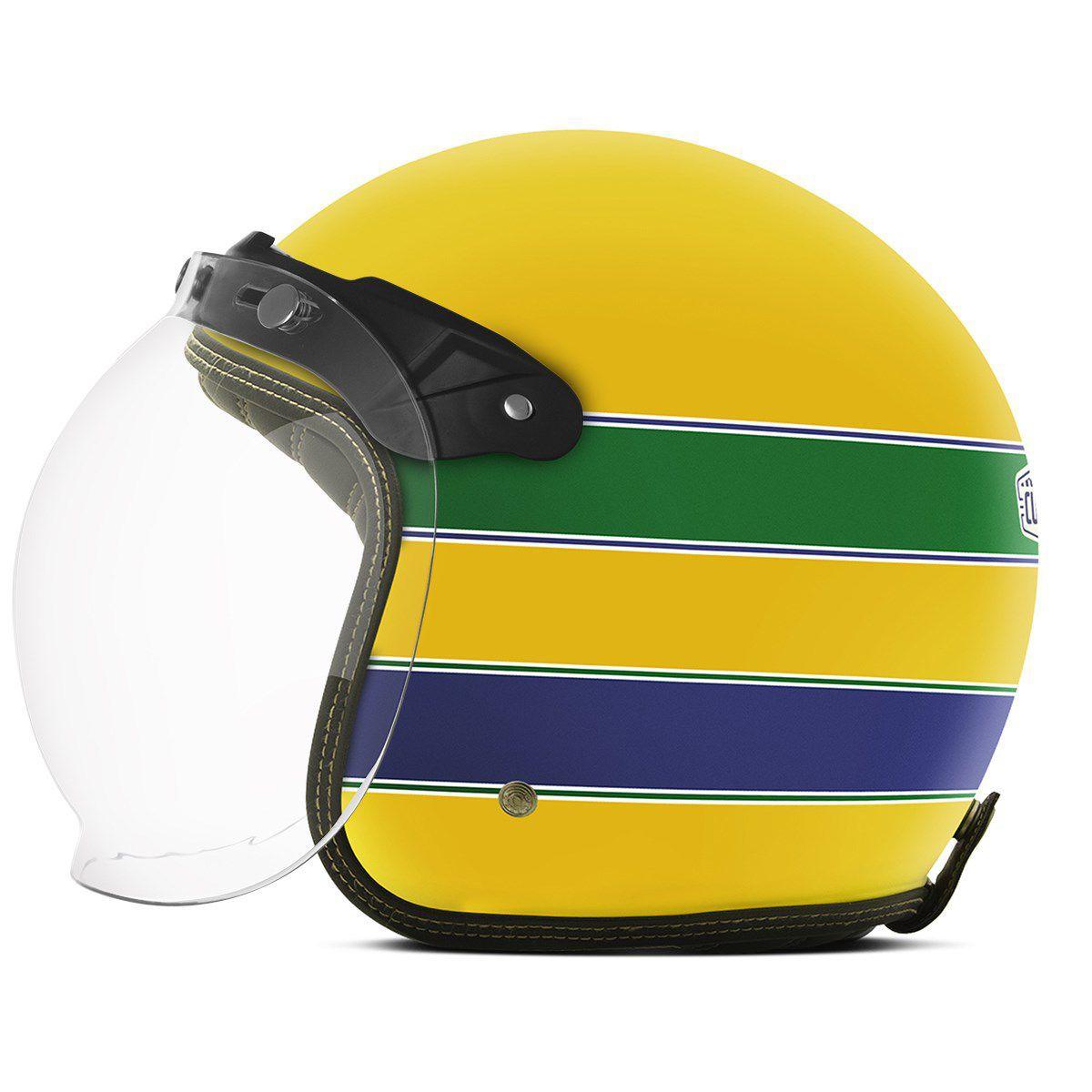 Capacete Moto Aberto Custom Etceter Brasil Fosco - Capacetes de Moto ...