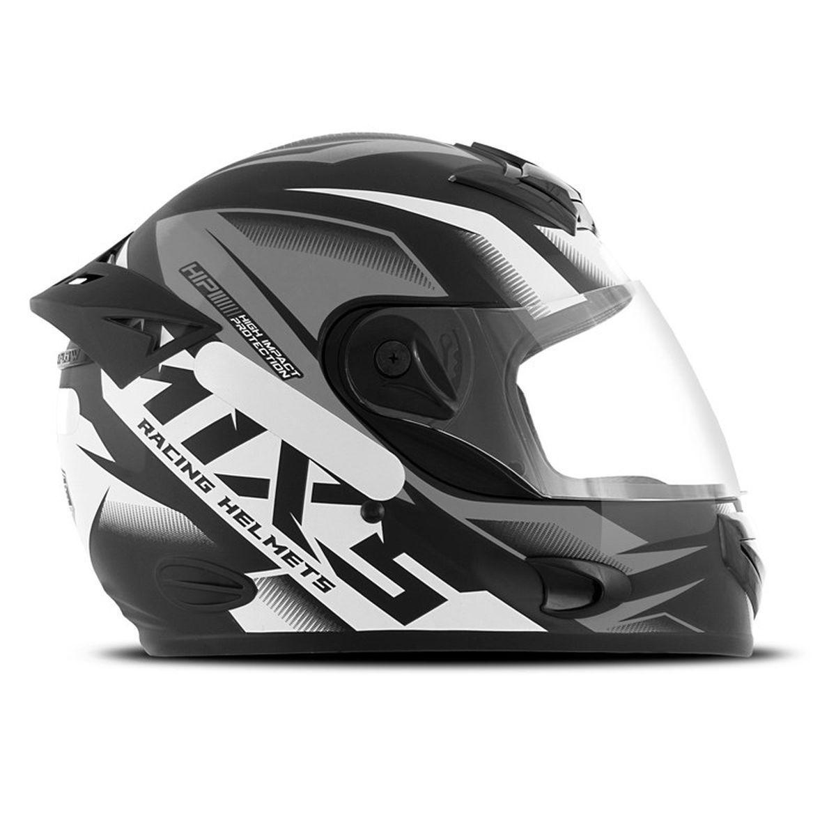 Capacete Moto Fechado Mixs Mx2 Storm Brilhante - Capacetes de Moto ...