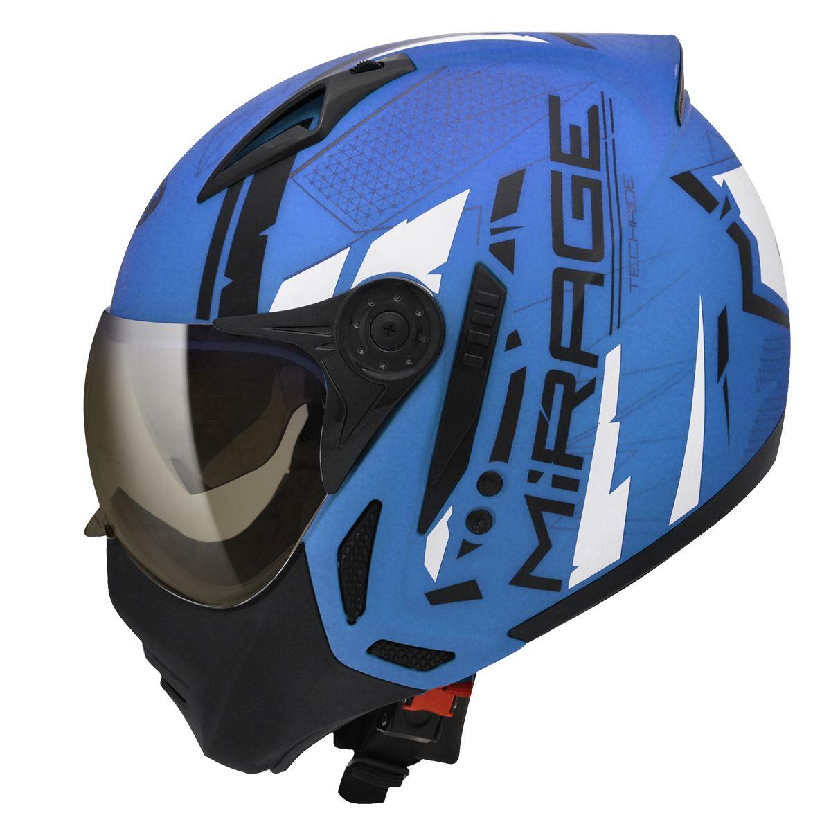 Capacete Peels Mirage Techride Azul Fosco - Capacetes - Magazine Luiza