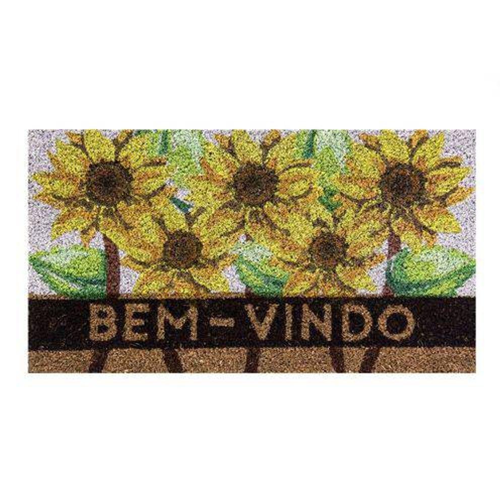Capacho Fibra De Coco Colorfull 60x33cm Vários Modelos - BELLA CASA ...