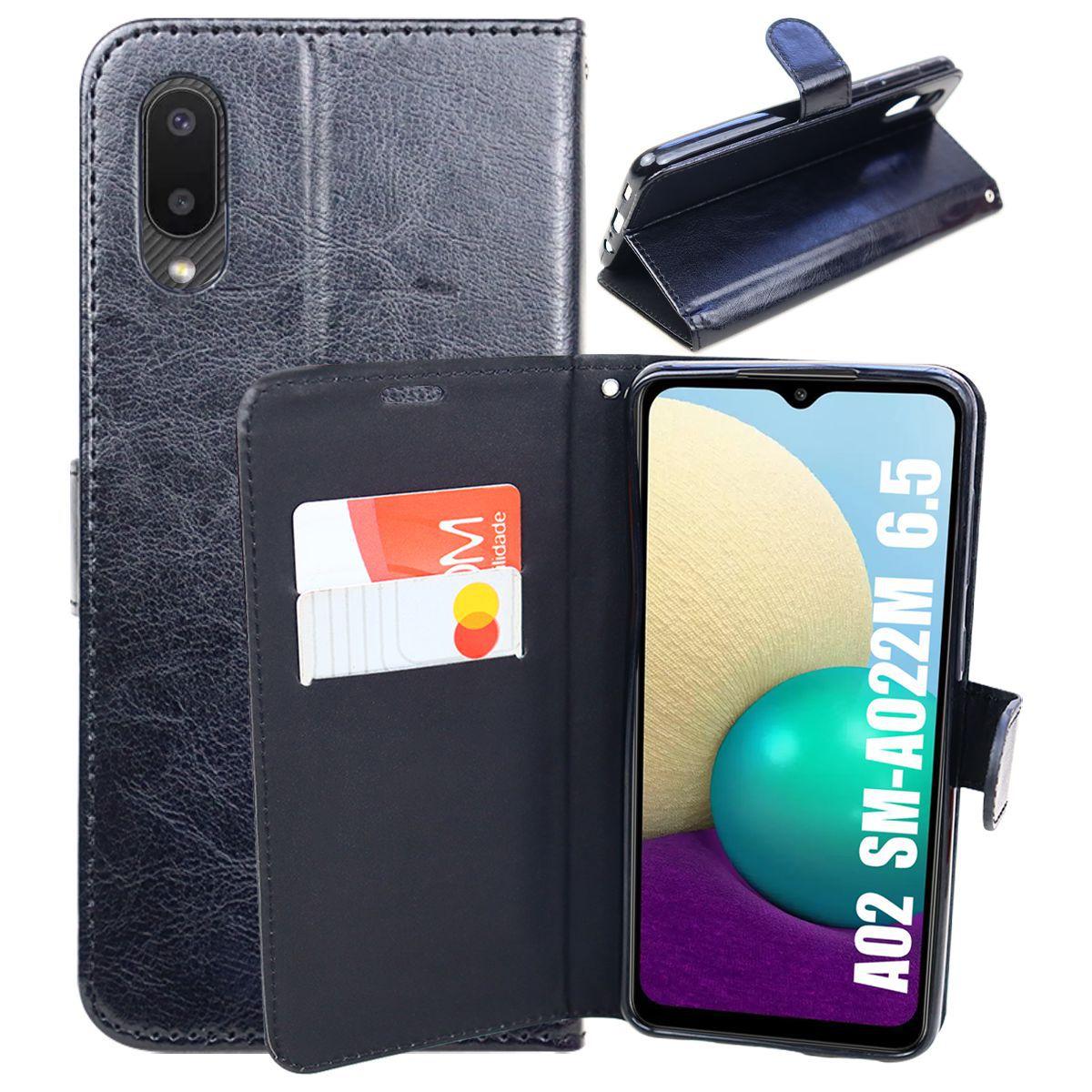 Capinha Capa Carteira De Luxo GALAXY A02 A022 6.5 - Cell In Power25 ...