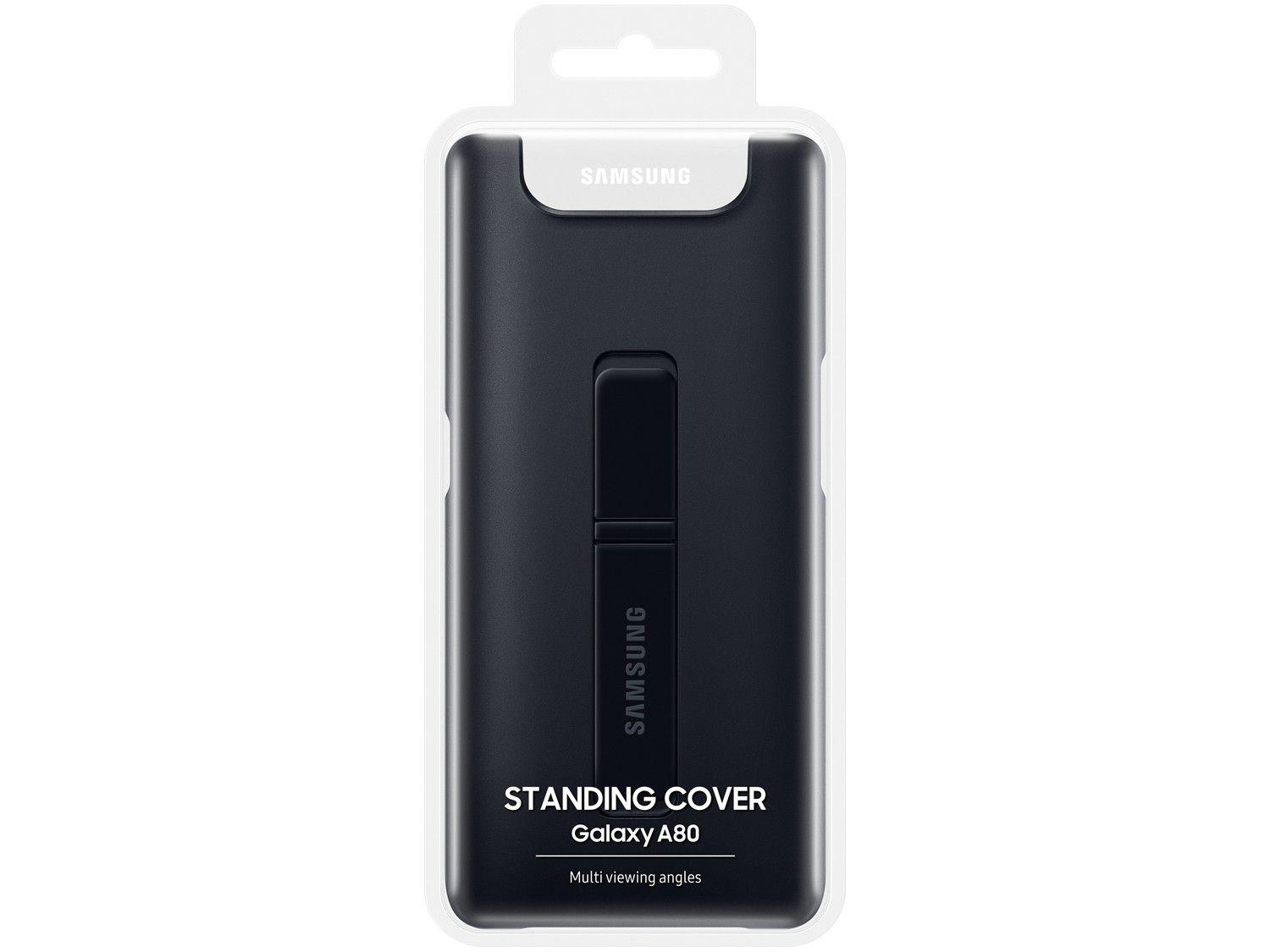 Capinha de Celular para Galaxy A80 Samsung - Protective Standing Preta ...