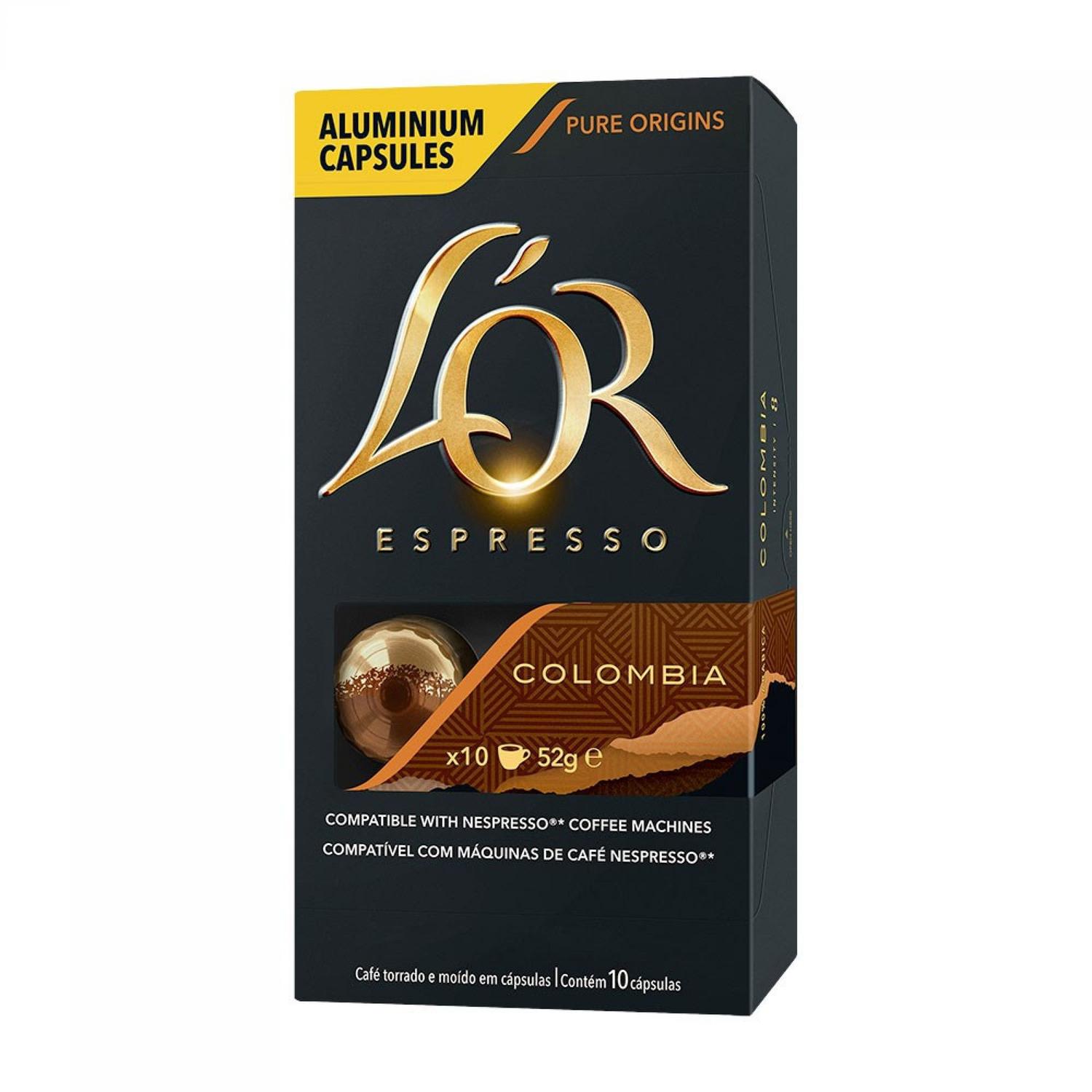 Capsulas Café Lor Colombia compativel nespresso c/10un - Cápsulas de ...