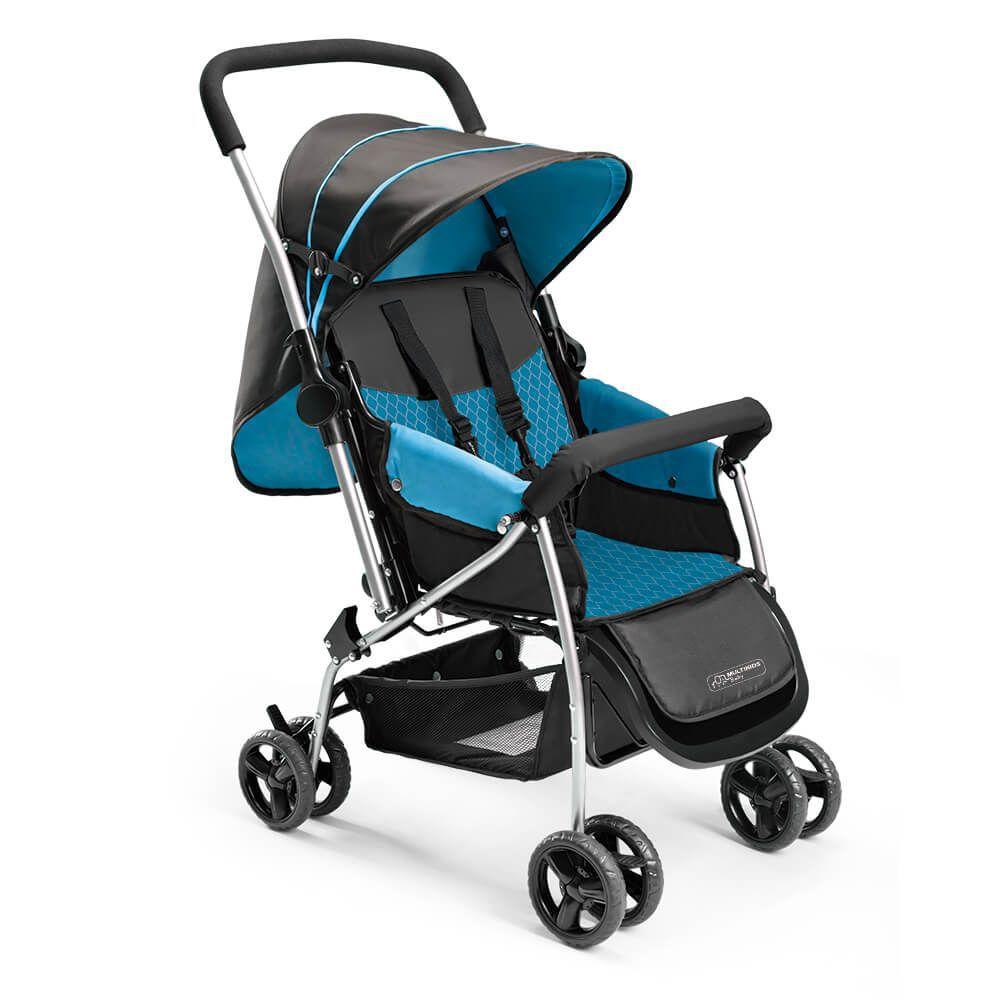 Carrinho de Bebê Berço Flip Multikids Baby - Azul BB503 - Carrinho de ...