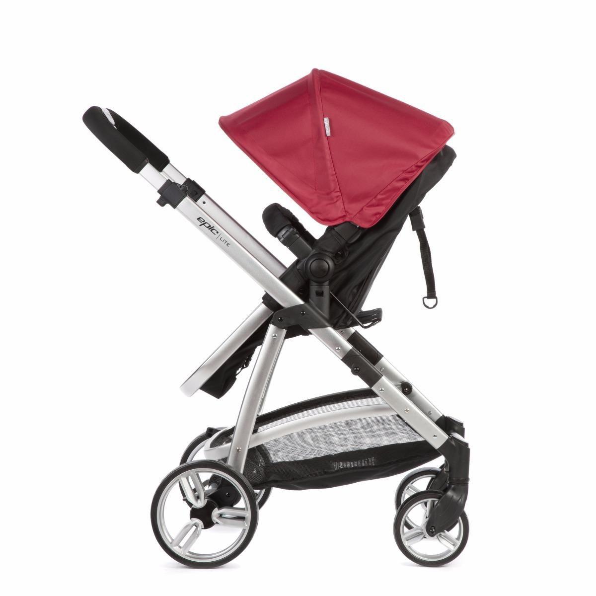 Carrinho de Bebê Travel System Epic Lite Duo Infanti Cherry - Dorel ...