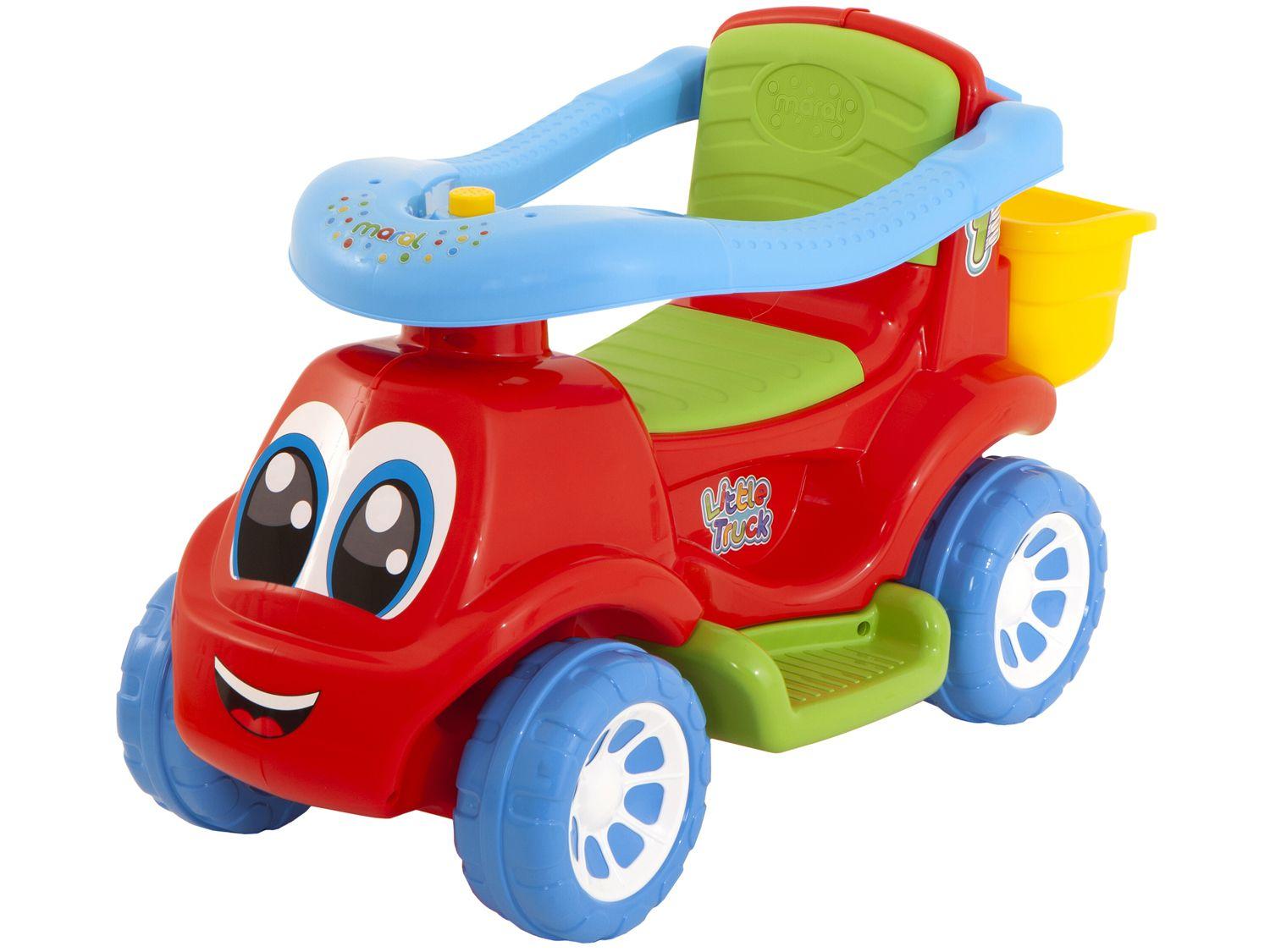 Carrinho de Passeio Infantil Little Truck 3x1 - com Empurrador Maral ...