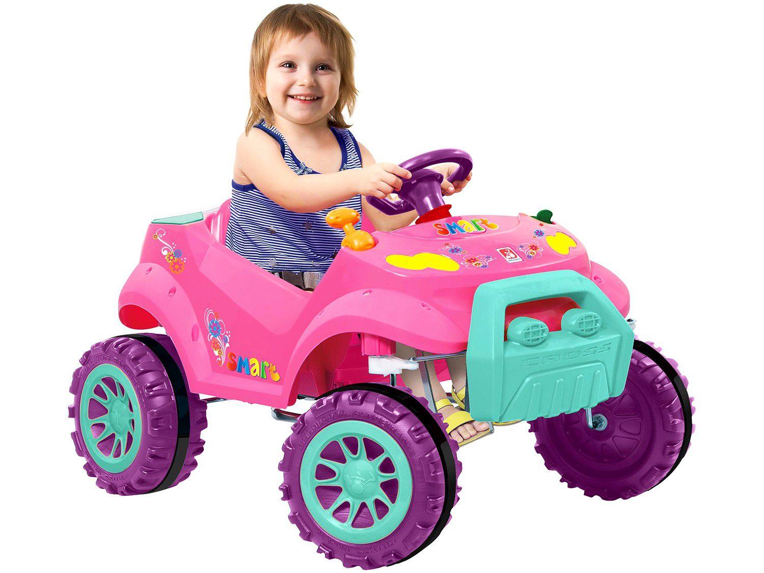 Carro a Pedal Infantil - Smart Passeio & Pedal Bandeirante - Carros a ...