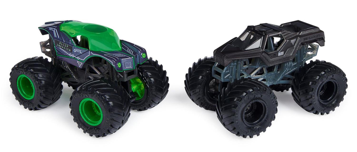 Carro Monster Jam Metal - Pack C/2 - Escala 1:64 - Sunny - Carrinho de ...