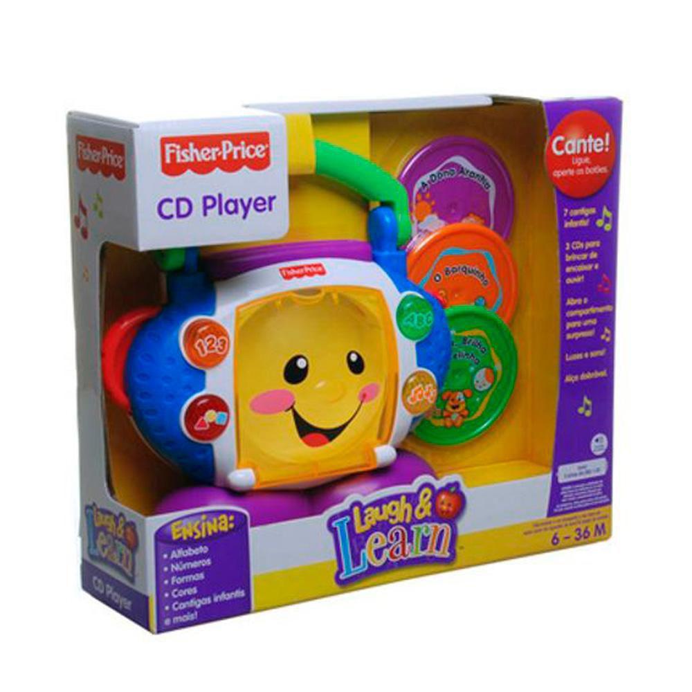 CD Player Aprender e Brincar Fisher Price - Mattel - Laptop / Notebook ...