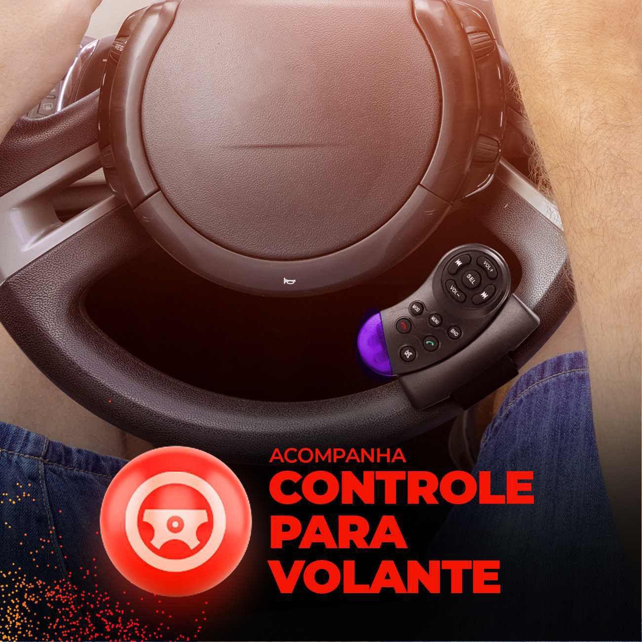 Central Multimídia Shutt Chicago MP5 Espelha + Controle + Moldura Cobalt Prisma Onix Spin ...