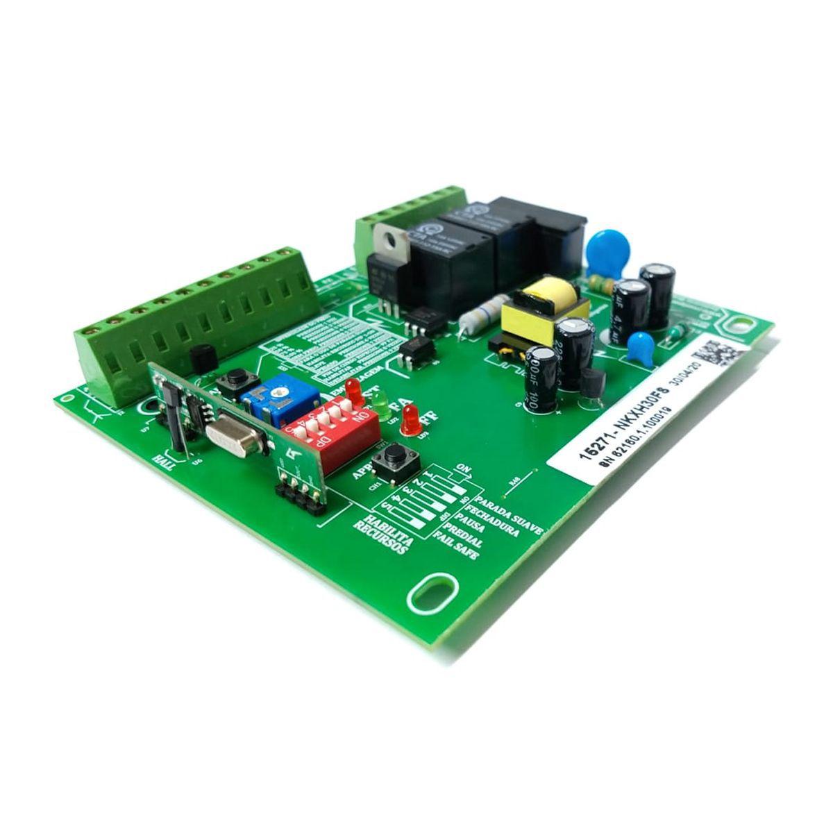 Central Placa Portão Eletrônico Rossi NKXH30FS - Placa para Motor de ...