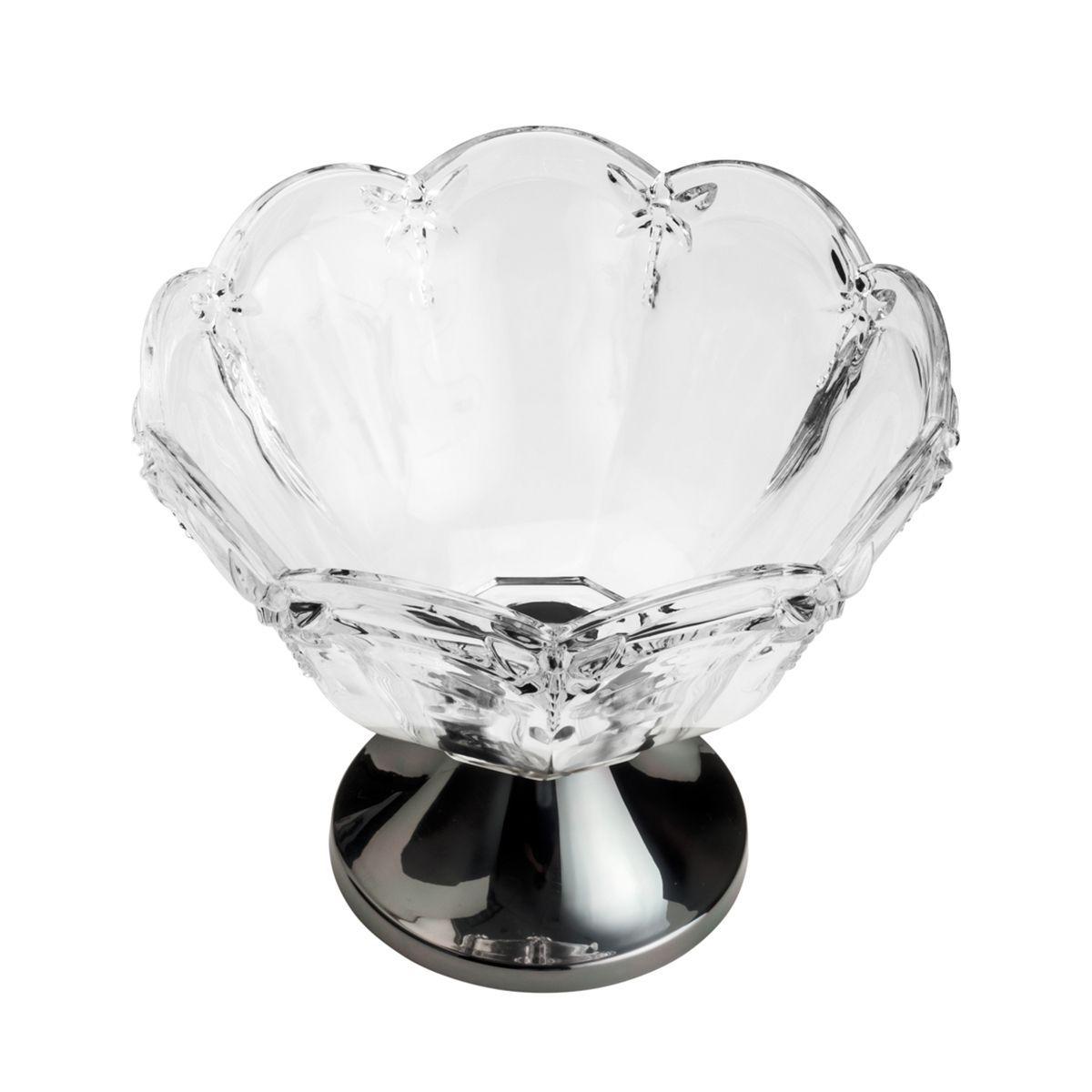 Centro De Mesa Vidro Borboleta Wolff Com Pé Preto - Centro de Mesa ...