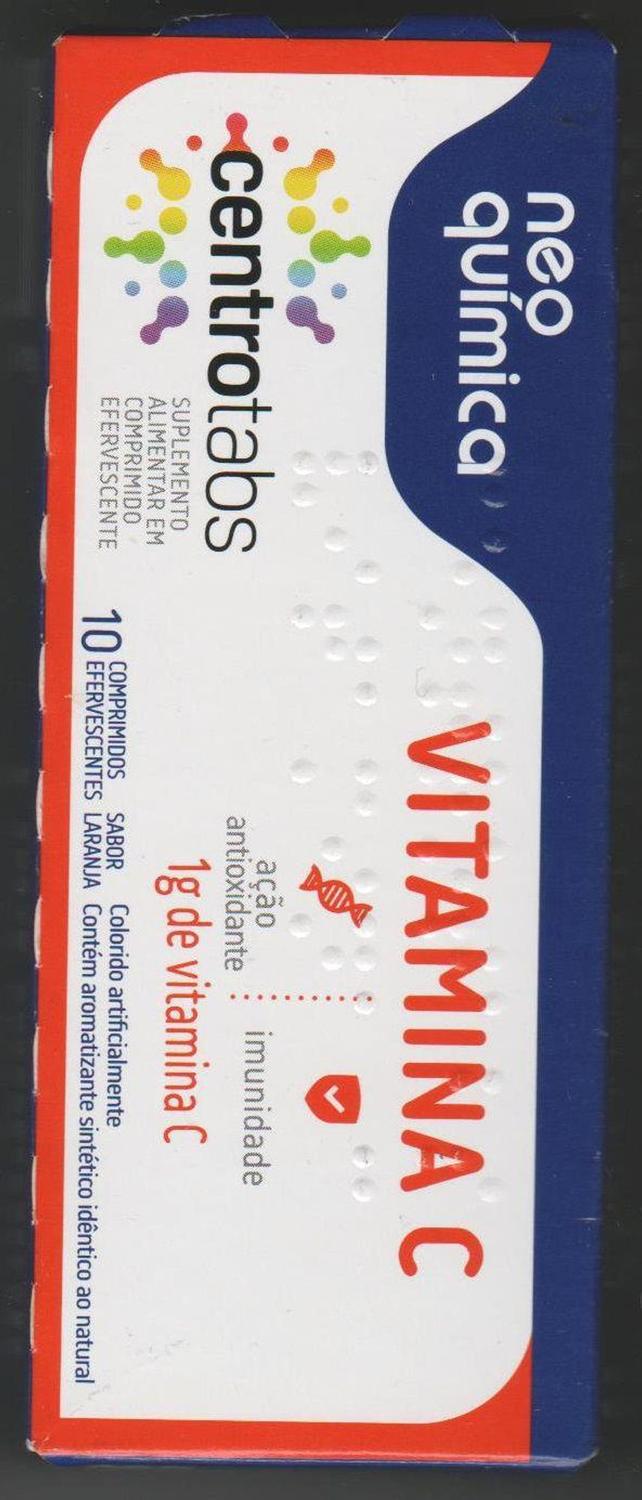 Centrotabs Vitamina C 1g 10 Cprs Efervescente - Neoquimica ...