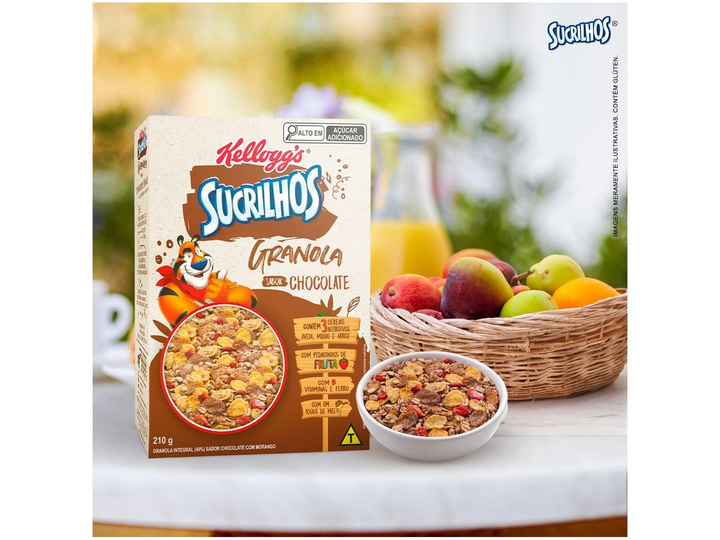 Cereal Matinal Infantil Chocolate Kelloggs - 210g