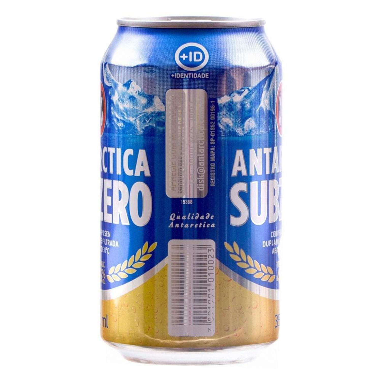Cerveja Antarctica Sub Zero Pilsen 350Ml - Cerveja - Magazine Luiza