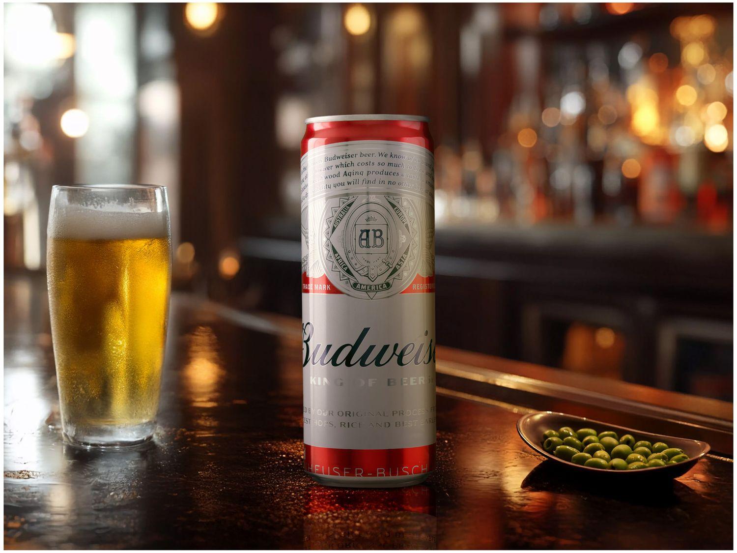 Cerveja Budweiser American Lager 12 Unidades