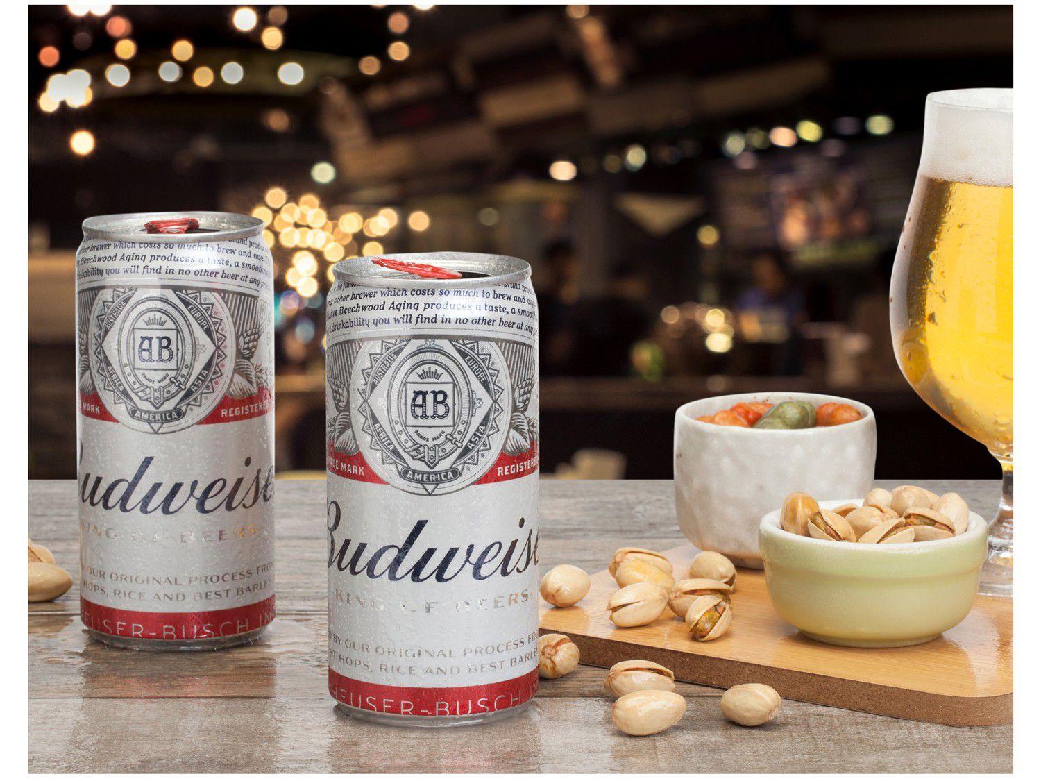 Cerveja Budweiser American Lager 8 Unidades Lata 269ml