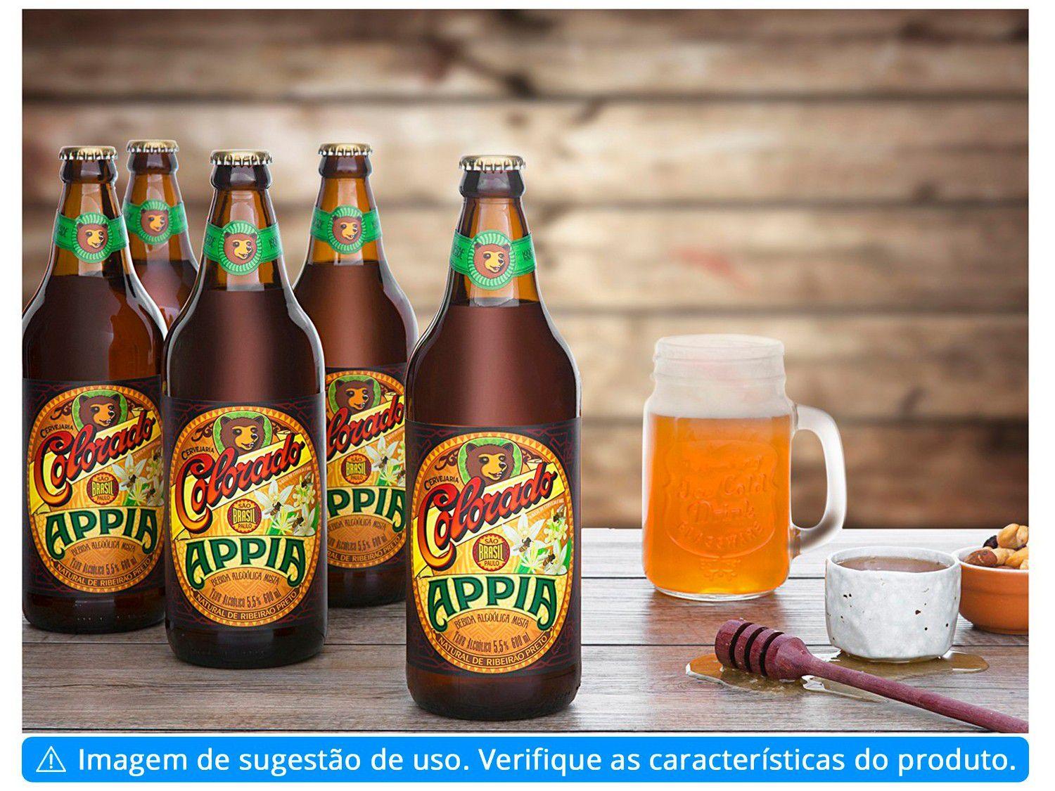 Cerveja Colorado Appia 600ml Garrafa