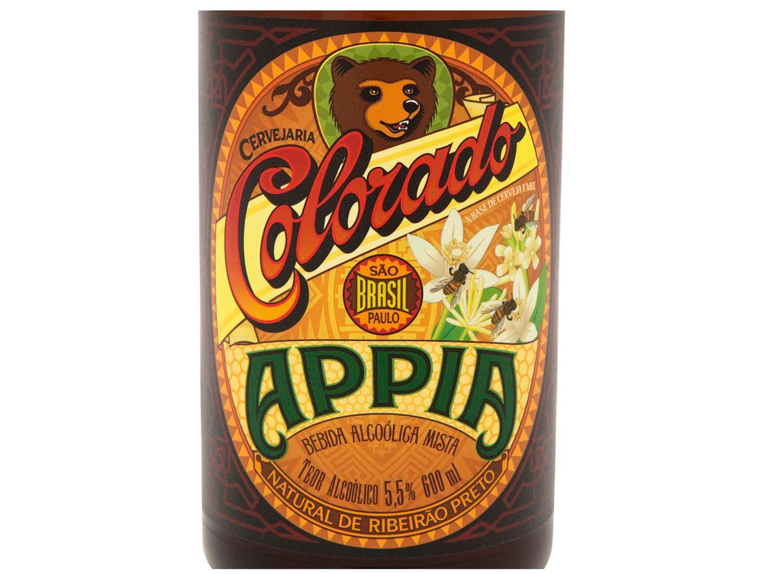 Cerveja Colorado Appia 600ml Garrafa