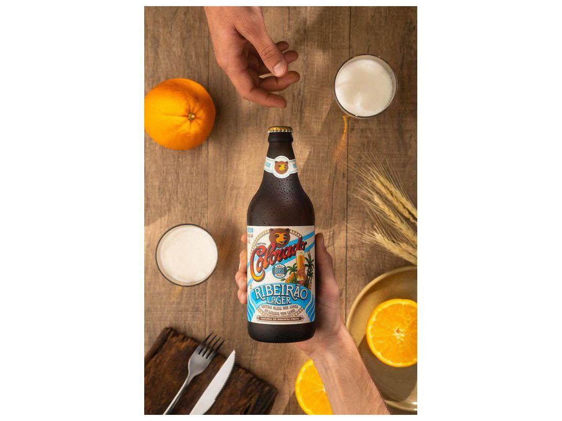 Cerveja Colorado Ribeirão Lager 600ml Garrafa