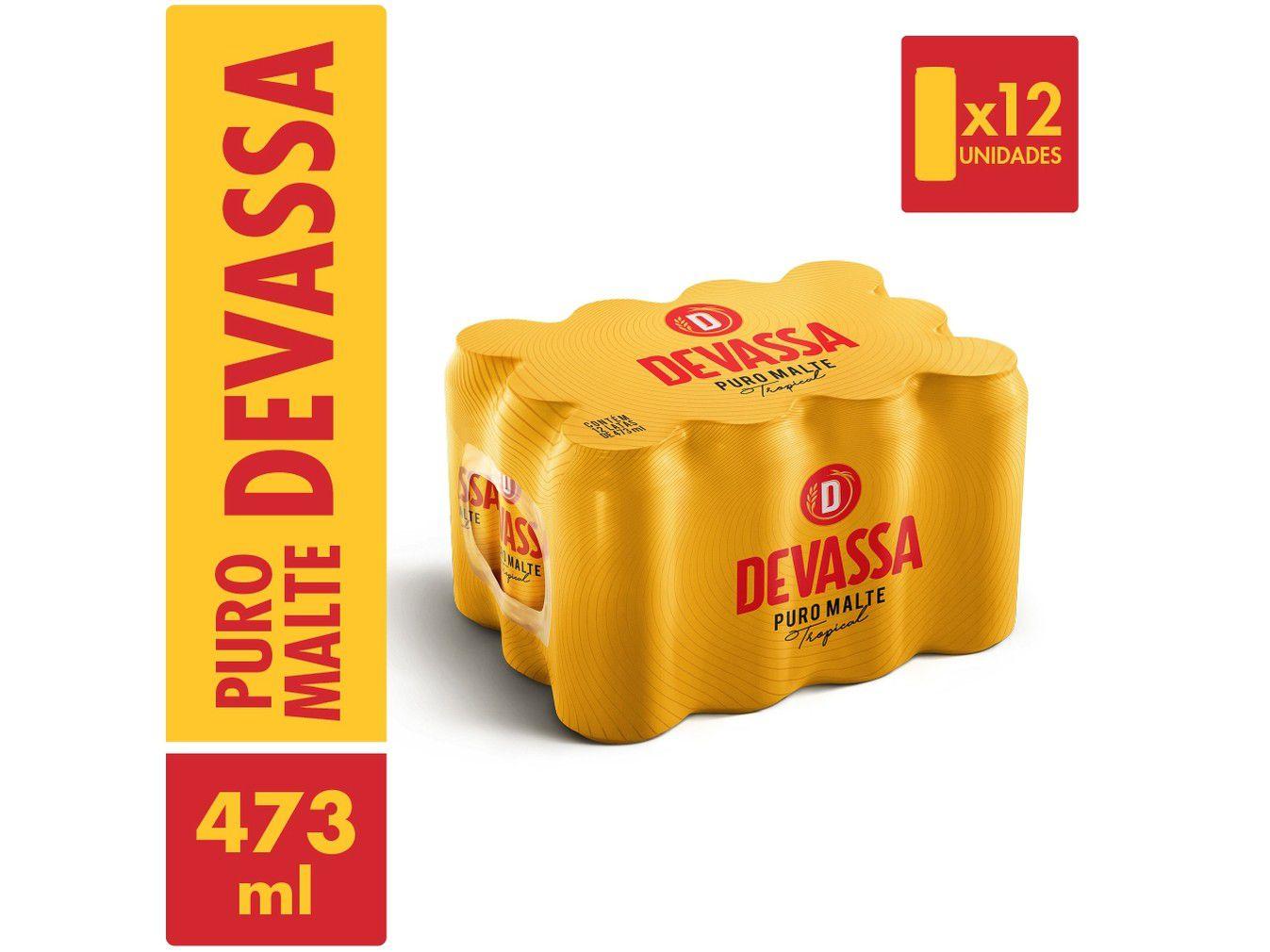 Cerveja Devassa Tropical Lager Puro Malte Standard - American Lager 12 ...