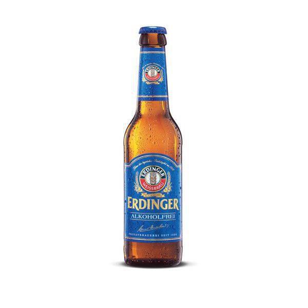 Cerveja Erdinger Alkoholfrei Sem Álcool 330Ml X 6 Unidades - Cerveja ...