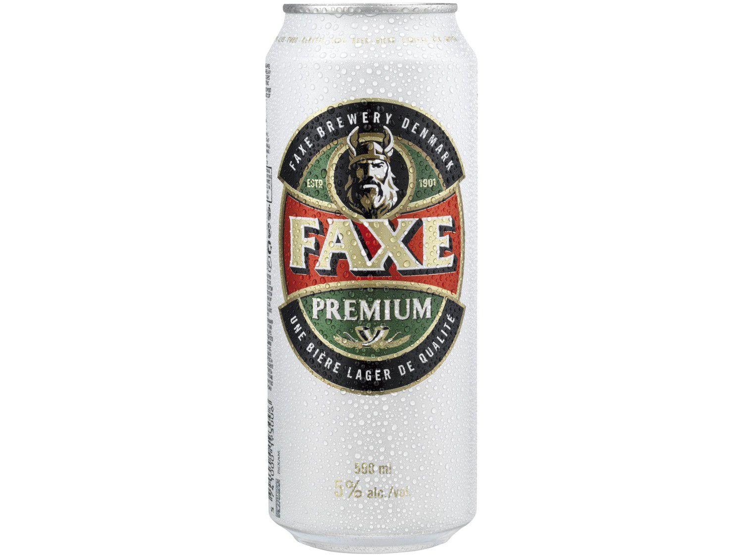 Cerveja Faxe Premium Lager 500ml