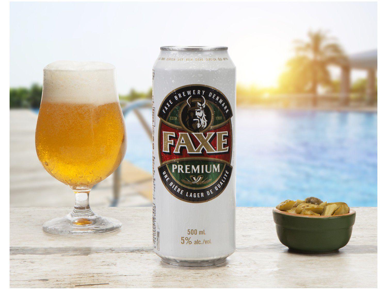 Cerveja Faxe Premium Lager 500ml