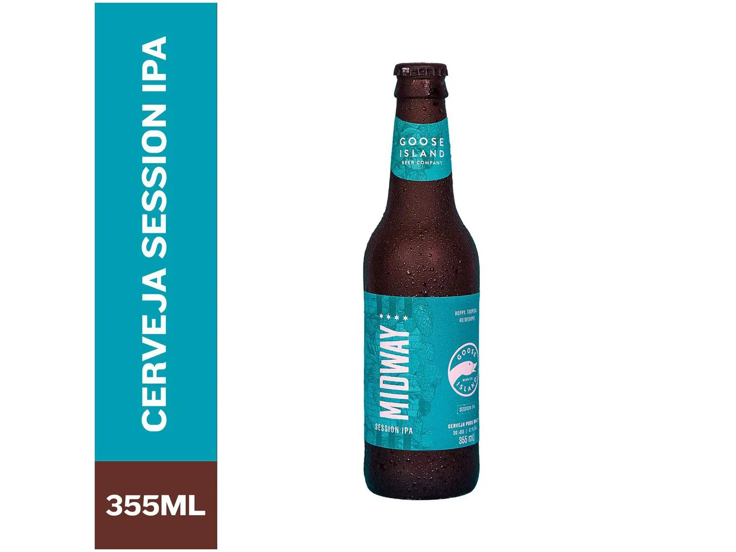 Cerveja Goose Island Midway 355ml Long Neck - 1