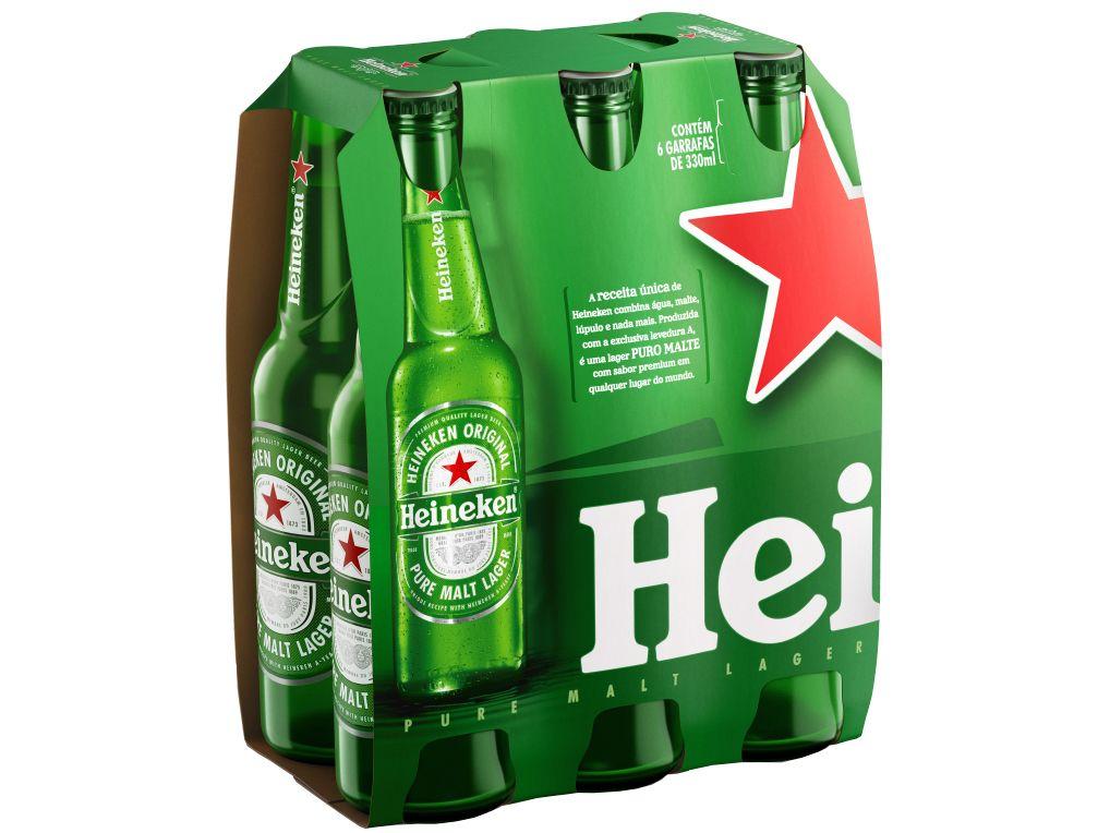 Cerveja Heineken Premium Puro Malte Lager