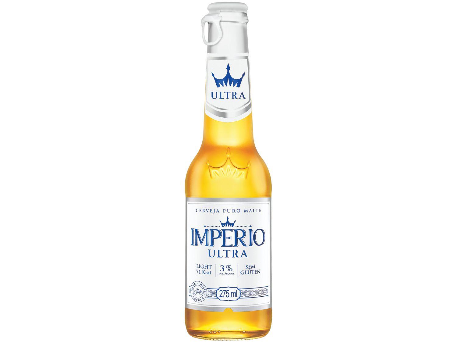 Cerveja Imperio Premium Ultra Puro Malte Long Neck 275ml