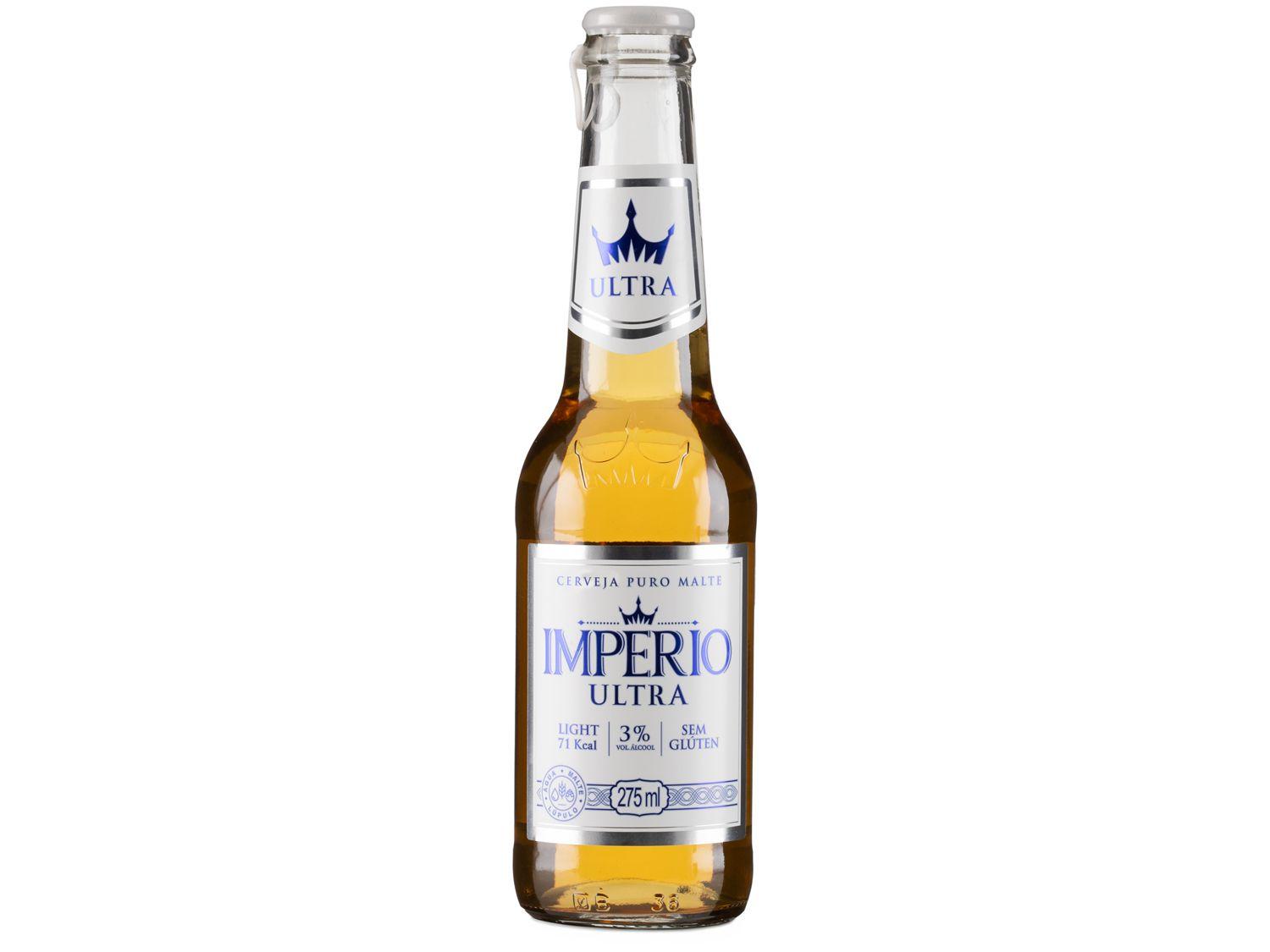 Cerveja Imperio Premium Ultra Puro Malte Long Neck 275ml
