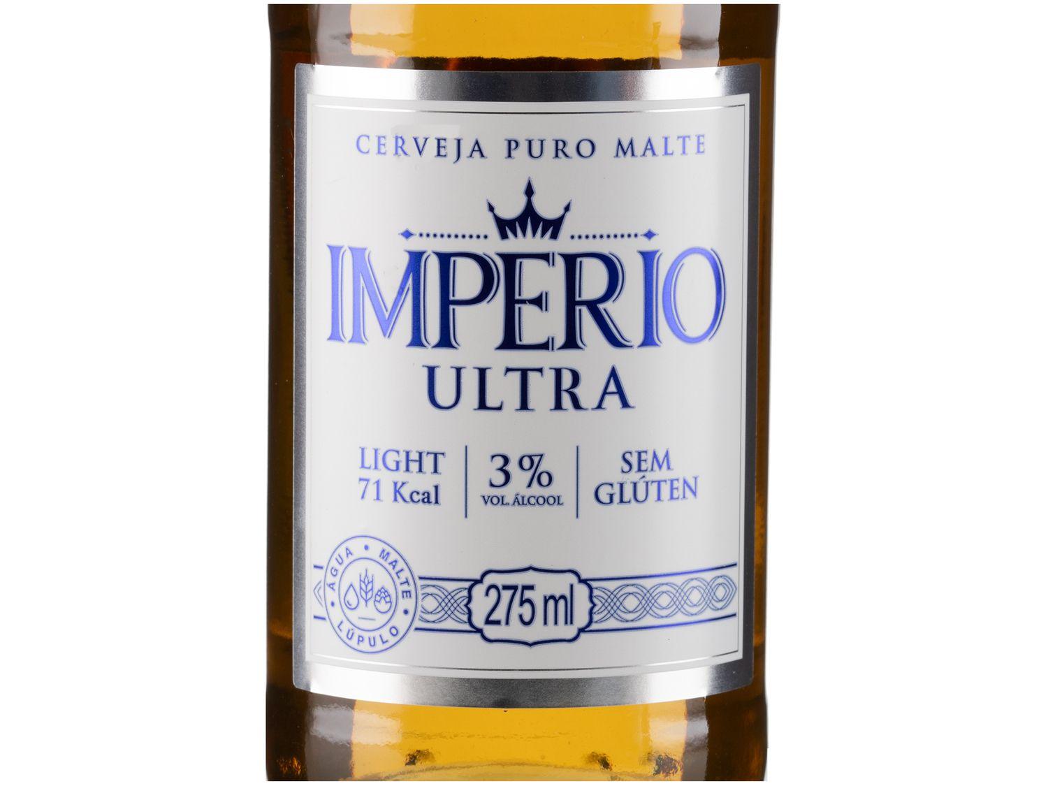 Cerveja Imperio Premium Ultra Puro Malte Long Neck 275ml