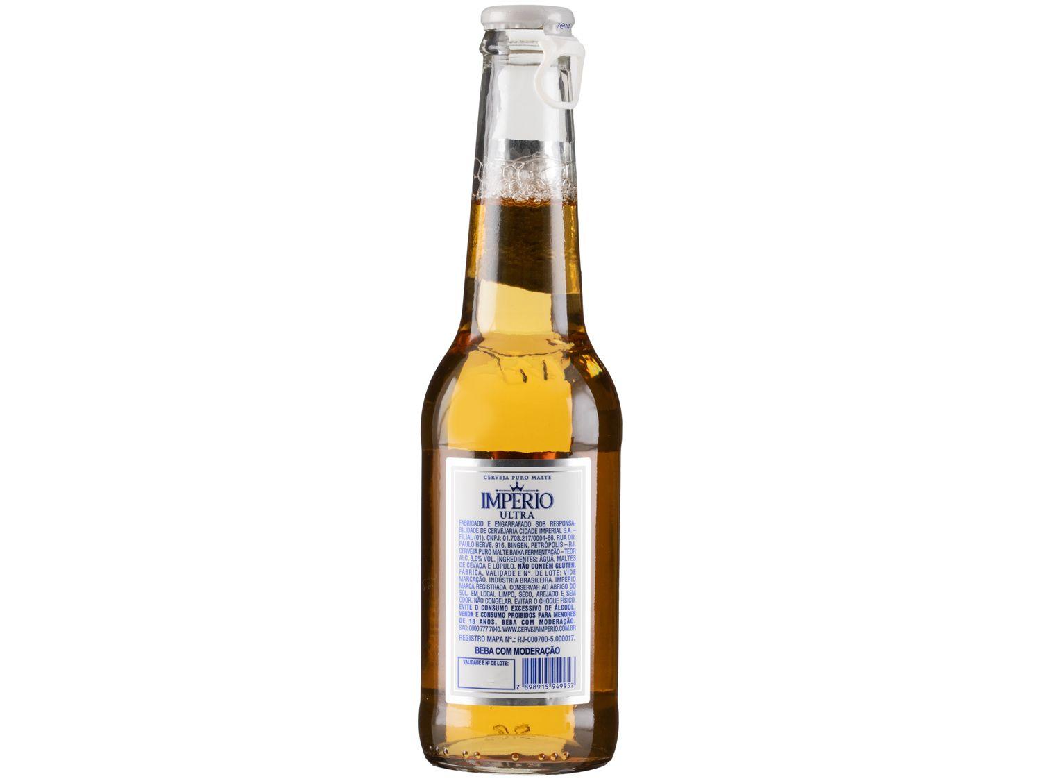 Cerveja Imperio Premium Ultra Puro Malte Long Neck 275ml