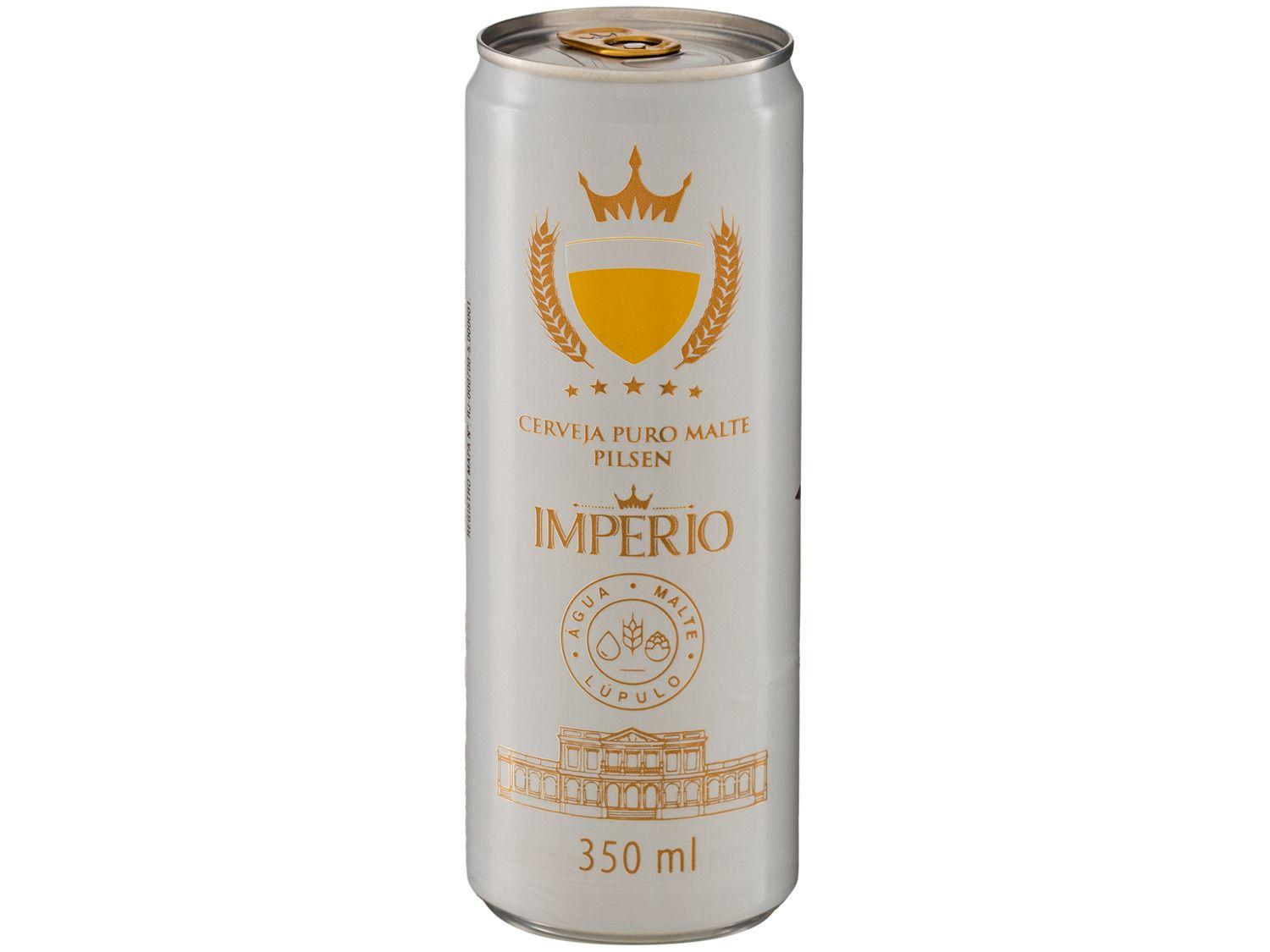 Cerveja Imperio Puro Malte Lata 350ml